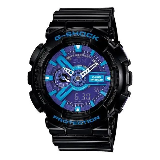 Casio G-shock Analog-digital 'black Blue - Blueblack