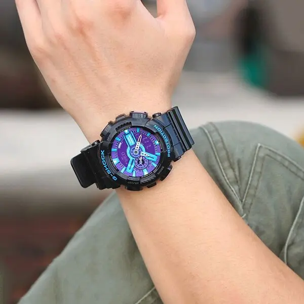 Casio G-shock Analog-digital Watch - Blueblack
