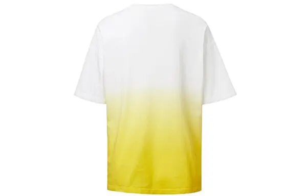 CONVERSE Logo Printing Gradient Short Sleeve T-shirt