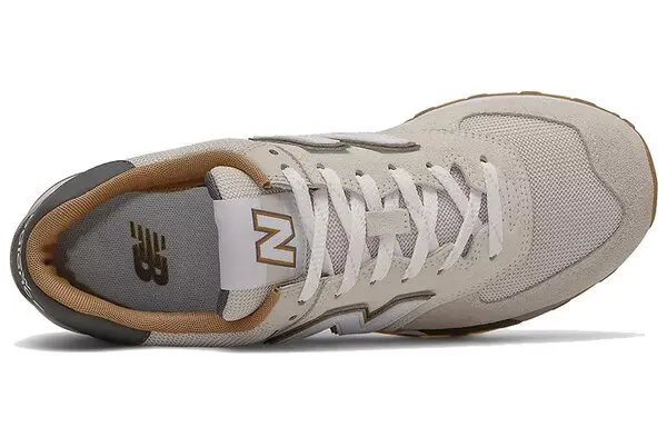 NEW BALANCE 574 "timberwolf Workwear" Sneakers - Wolf Gray/white/yellow