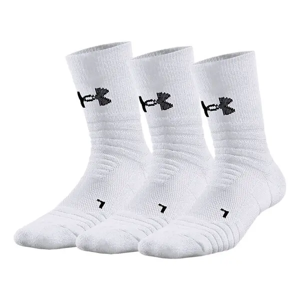 Under Armour Crew Socks - White