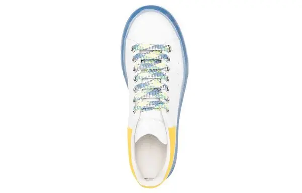 Alexander McQueen Clear Oversole Larry Sneakers