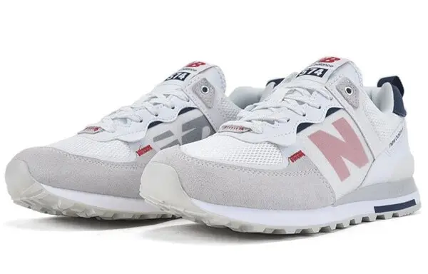 NEW BALANCE 574 Sneakers - White/grey