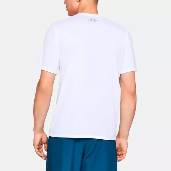 Under Armour Ua Siro Ss Casual Sports Breathable Training Round Neck Short Sleeve - White