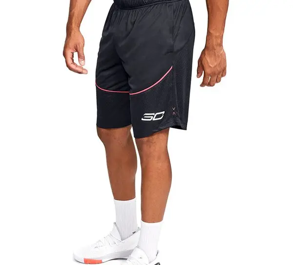 Under Armour Sc30 Basketball Shorts - Black/red