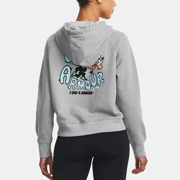 Under Armour Heavyweight Terry Rose Hoodie
