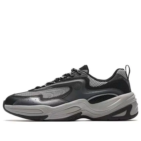 ANTA Through" Sneakers - Black/grey