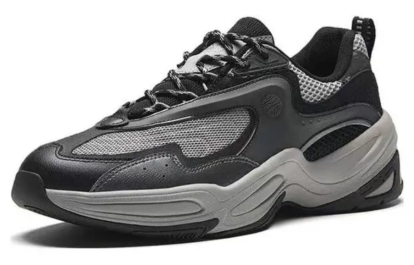 ANTA Through" Sneakers - Black/grey