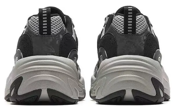 ANTA Through" Sneakers - Black/grey