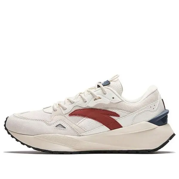 ANTA Heritage Low Sneakers - Ivory/red