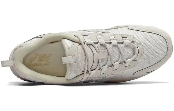 NEW BALANCE Beige Lace-up Sneakers - Yellowbrown