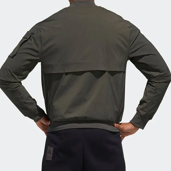 Adidas Th Bomb Casual Sports Jacket - Dark Brown