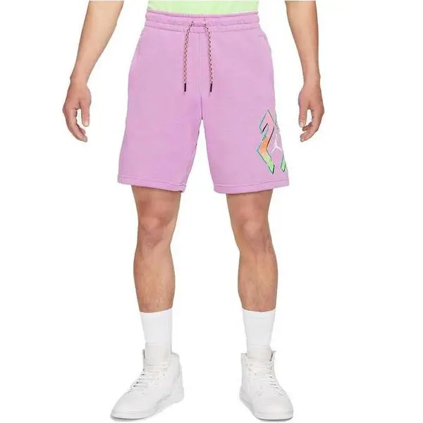 JORDAN Alphabet Pattern Straight Shorts