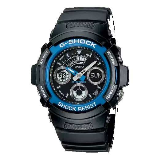 Casio G-shock Analog-digital Watch - Blueblack
