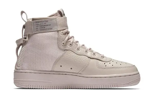 Nike Sf Air Force 1 Mid Sneakers - Tan