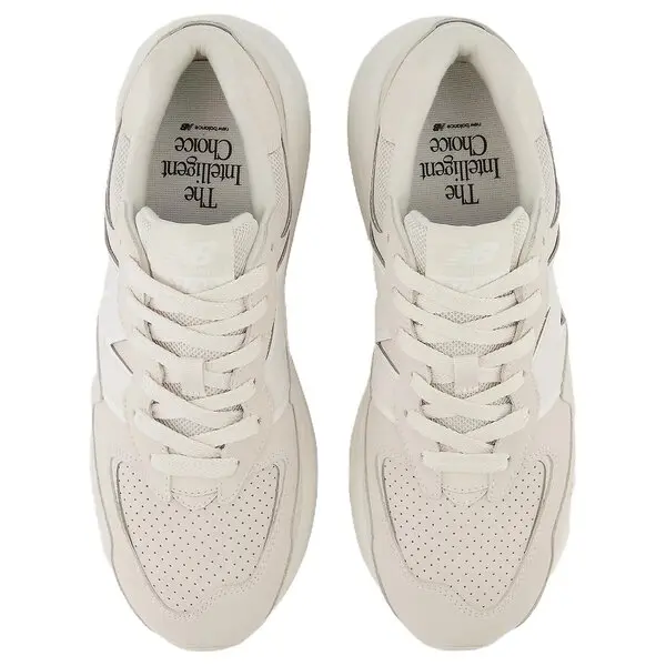 NEW BALANCE 57/40 Athletic Shoes - Beige/white