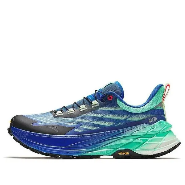 ANTA Tai-hang Athletic Sneakers - Green/white/blue