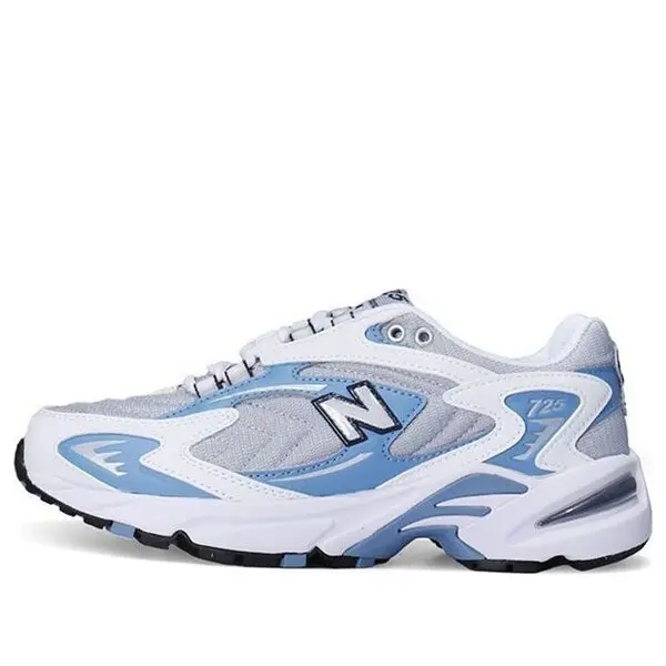 NEW BALANCE 725 "white Team Carolina" Sneakers - Silvergray/white/blue