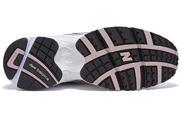 NEW BALANCE 725 Low Top Lace Up Sneakers - Silver/pink/white