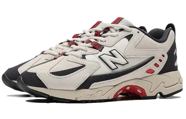 NEW BALANCE 828 Lace Up Athletic Sneakers - Black/white