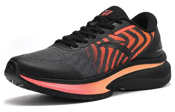 ANTA Champion 2 Athletic Sneakers - Black/orange