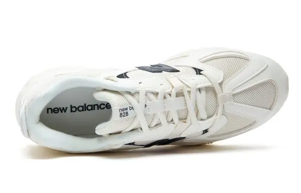 NEW BALANCE 828 Sneakers - White/black