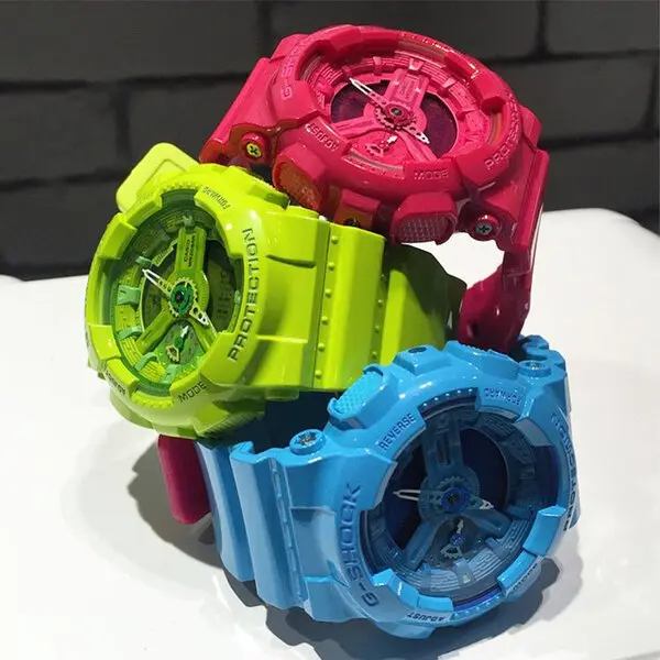 Casio G-shock Analog-digital Watch - Pinkred