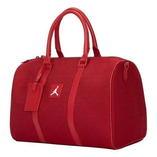 JORDAN Air Monogram Duffle Bag - Red