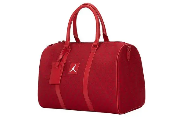 JORDAN Air Monogram Duffle Bag - Red