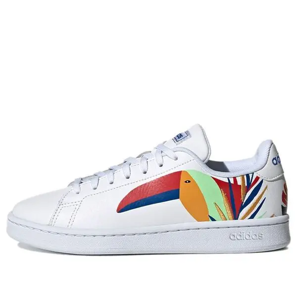 Adidas Advantage "toucan" Sneakers - White/red/blue