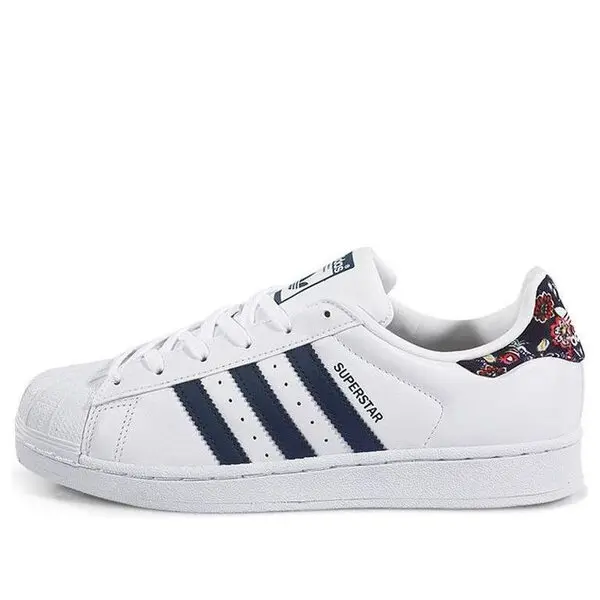 Adidas Superstar W White And Dark Slate