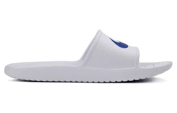 Nike Kawa Shower Slides - White/blue