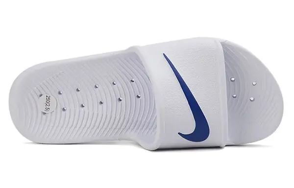 Nike Kawa Shower Slides - White/blue