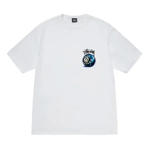 StÜssy Born X Raised 8 Ball T-shirt