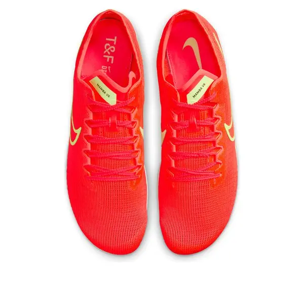 Nike Zoom Mamba Track Spikes - Bright Crimson/hyper Orange/barely Volt