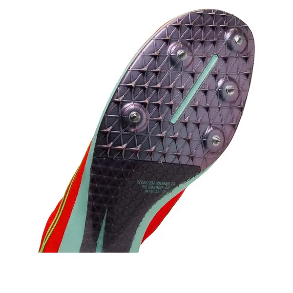 Nike Zoom Mamba Track Spikes - Bright Crimson/hyper Orange/barely Volt