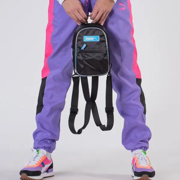 PUMA Prime Time Mini Backpack - Black/blue
