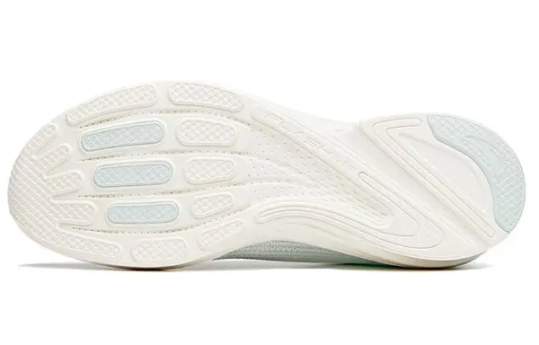 ANTA Hydrogen Run 2 Athletic Sneakers - Light Blue/pink/white