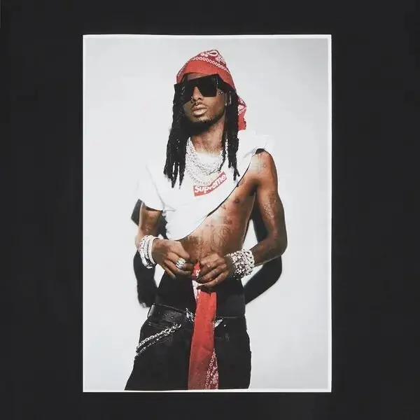 Supreme Playboi Carti Tee - Black