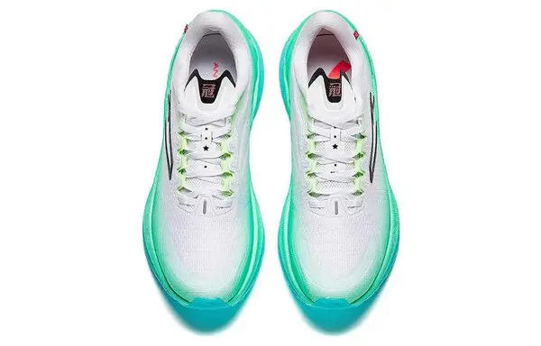 ANTA Champion 2 Pro Athletic Sneakers - White/green/blue