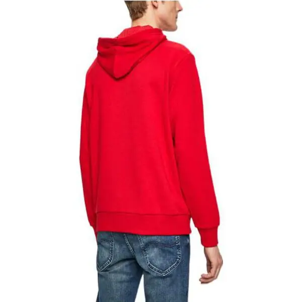 CONVERSE Star Chevron Embroidered Pullover Hoodie - Red