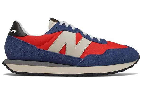 NEW BALANCE 237 Athletic Sneakers - Blue/red