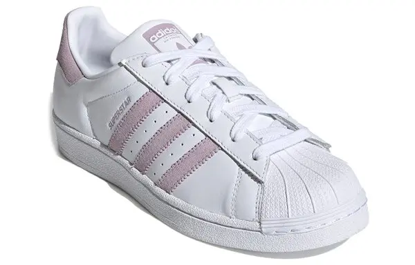 Adidas Originals Superstar Sneakers - White/pink