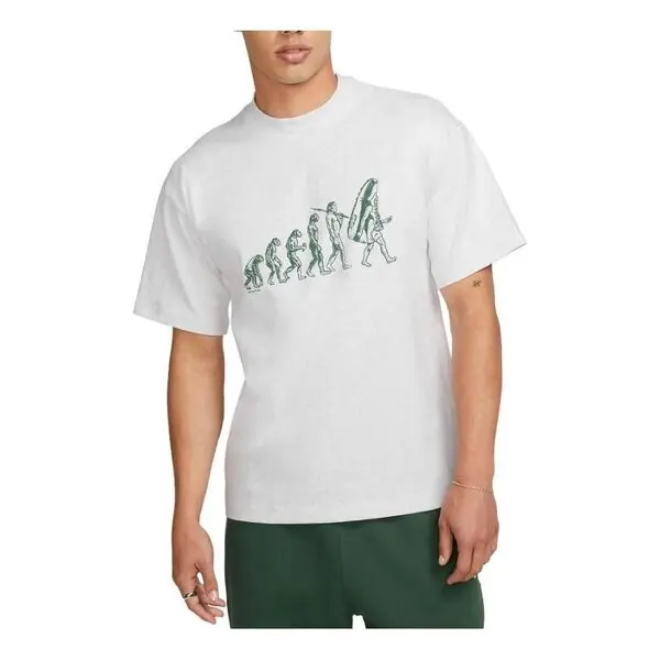 Nike Sneaker Evolution Short-sleeve T-shirt - Birch Heather
