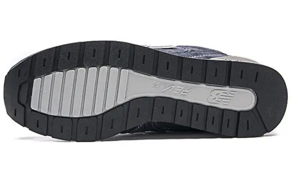 NEW BALANCE 996 Deep Blue Athletic Sneakers - Gray
