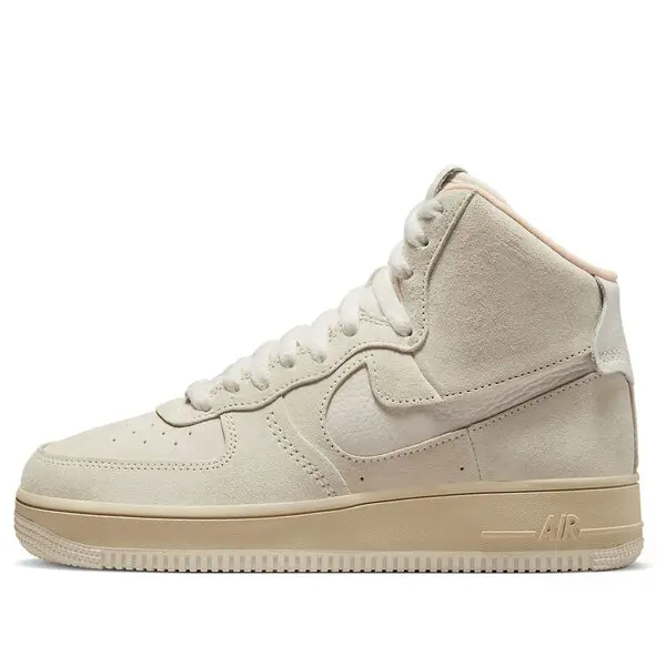 Nike Force 1 Sculpt High Top Sneakers - Sail/sesame/pure Platinum