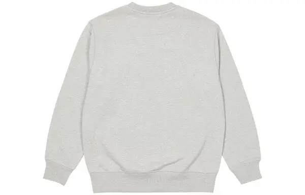 PALACE Bun 5g Crew Sweater - Grey