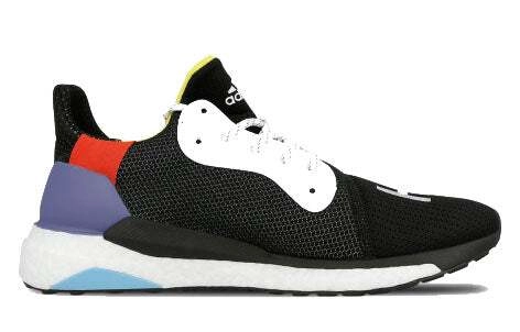 Adidas Pharrell X Solar Hu Glide Sneakers - Black