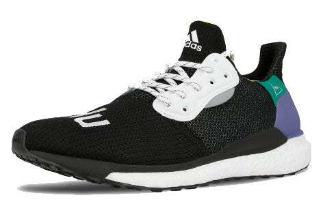 Adidas Pharrell X Solar Hu Glide Sneakers - Black