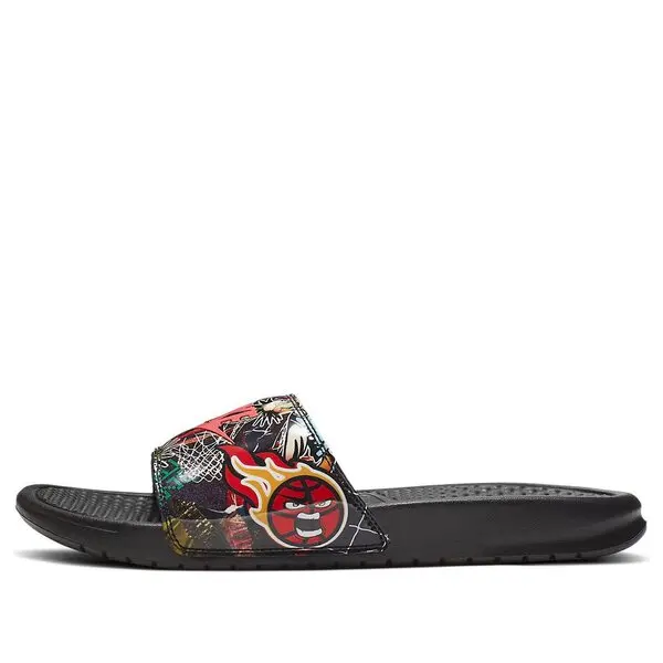 Nike Benassi Jdi Print Slides - Black